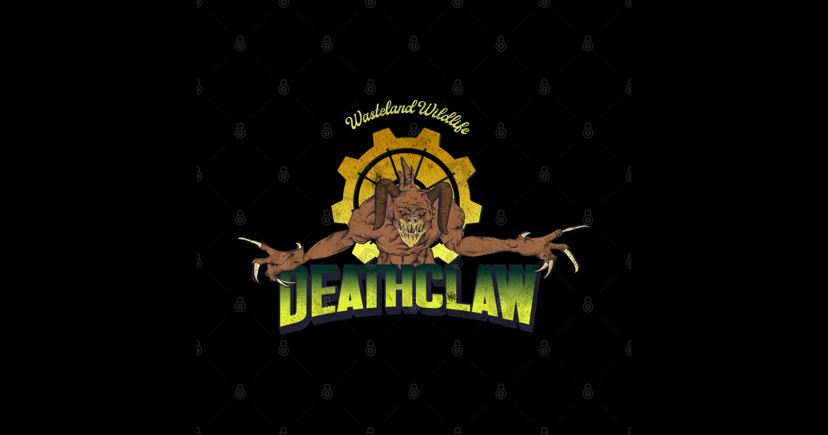 Deathclaw Vintage - Deathclaw - Sticker | TeePublic
