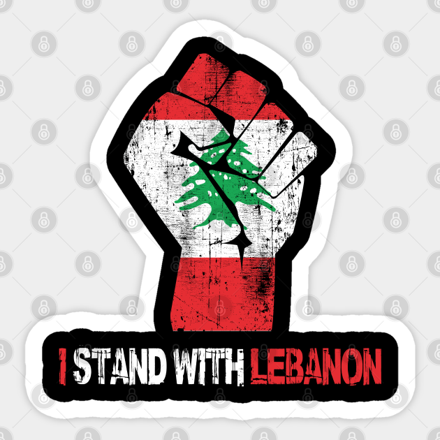 i stand with lebanon freedom co - Lebanese Lebanon Flag Protest Love ...