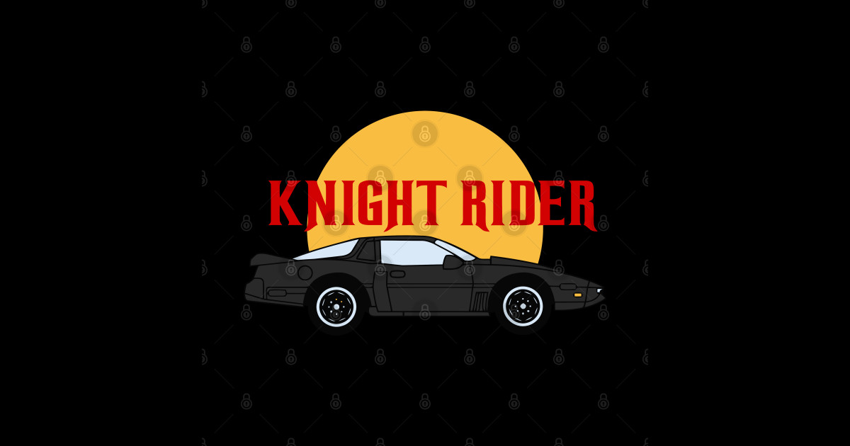 Knight Rider - Knight Rider - Sticker | TeePublic