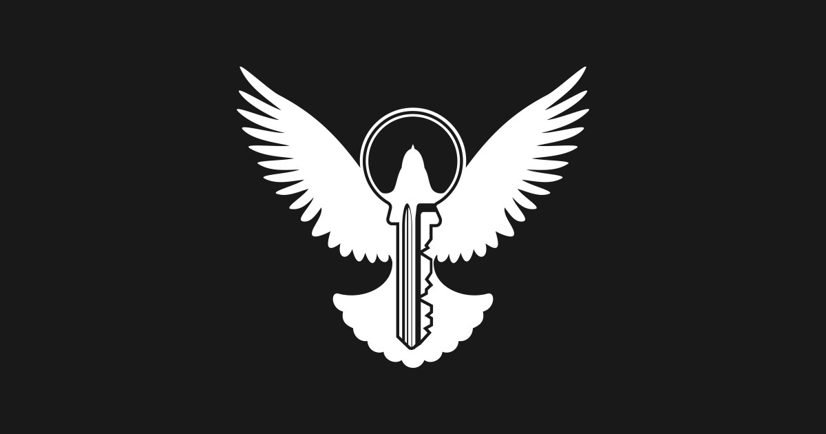 Dove with Key - Dove - Posters and Art Prints | TeePublic