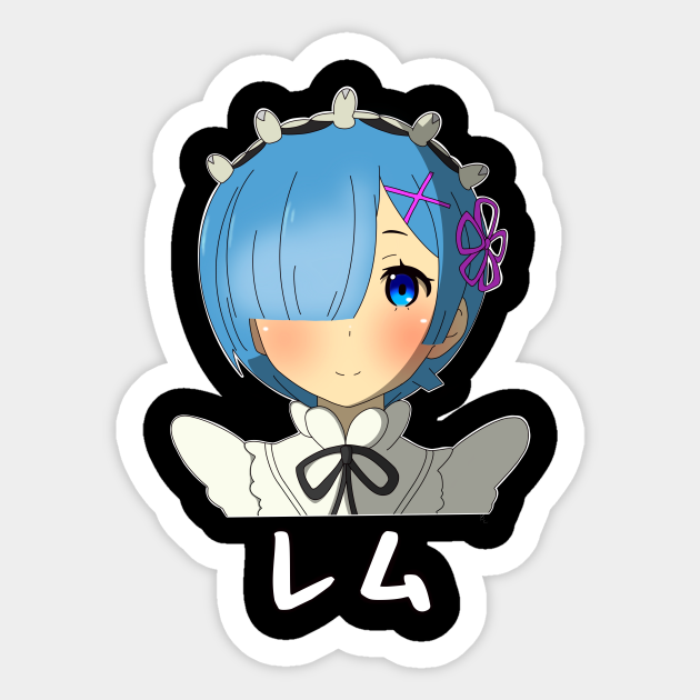 Re:Zero Rem - Rem - Sticker | TeePublic