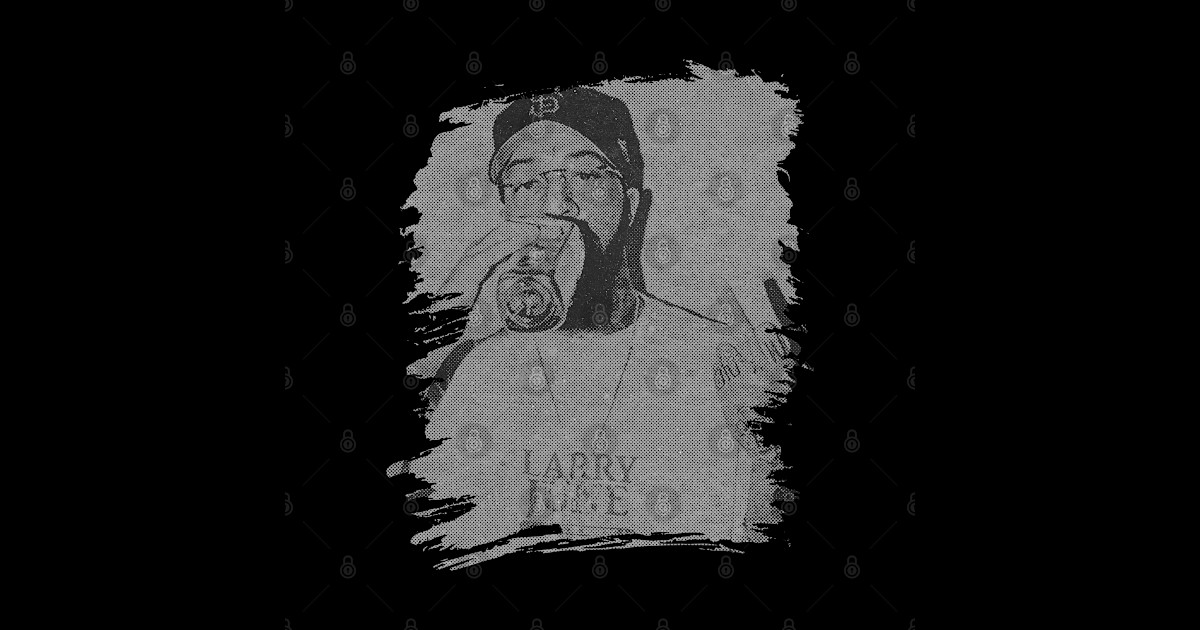 Larry June // Retro poster - Rapper - Sticker | TeePublic