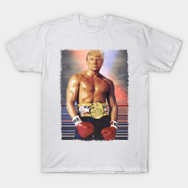 Donald Trump Boxer Funny - Donald Trump - T-Shirt | TeePublic