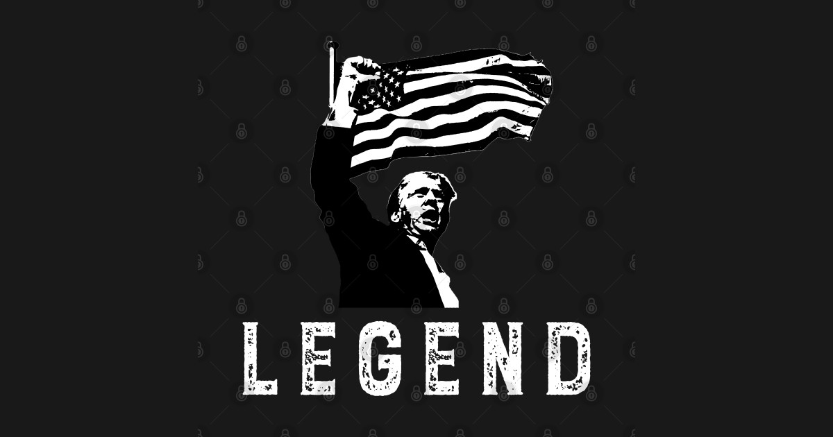 Donald Trump Legend - Trump - T-Shirt | TeePublic