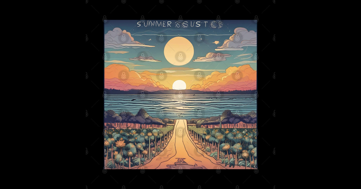 summer solstice - Summer Summer - Sticker | TeePublic