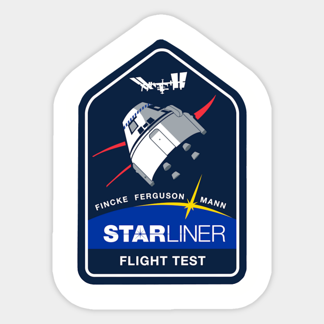 Starliner Flight Test Patch - Starliner Flight Test Logo - Sticker ...