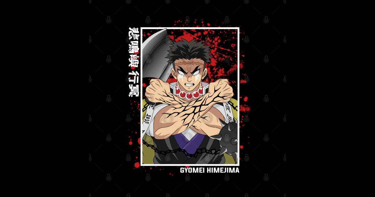 Gyomei Himejima - Demon Slayer - Gyomei Himejima - Sticker | TeePublic