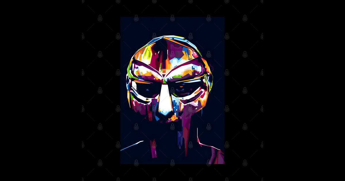 MF Doom Wpap Pop Art - Mf Doom - Posters and Art Prints | TeePublic