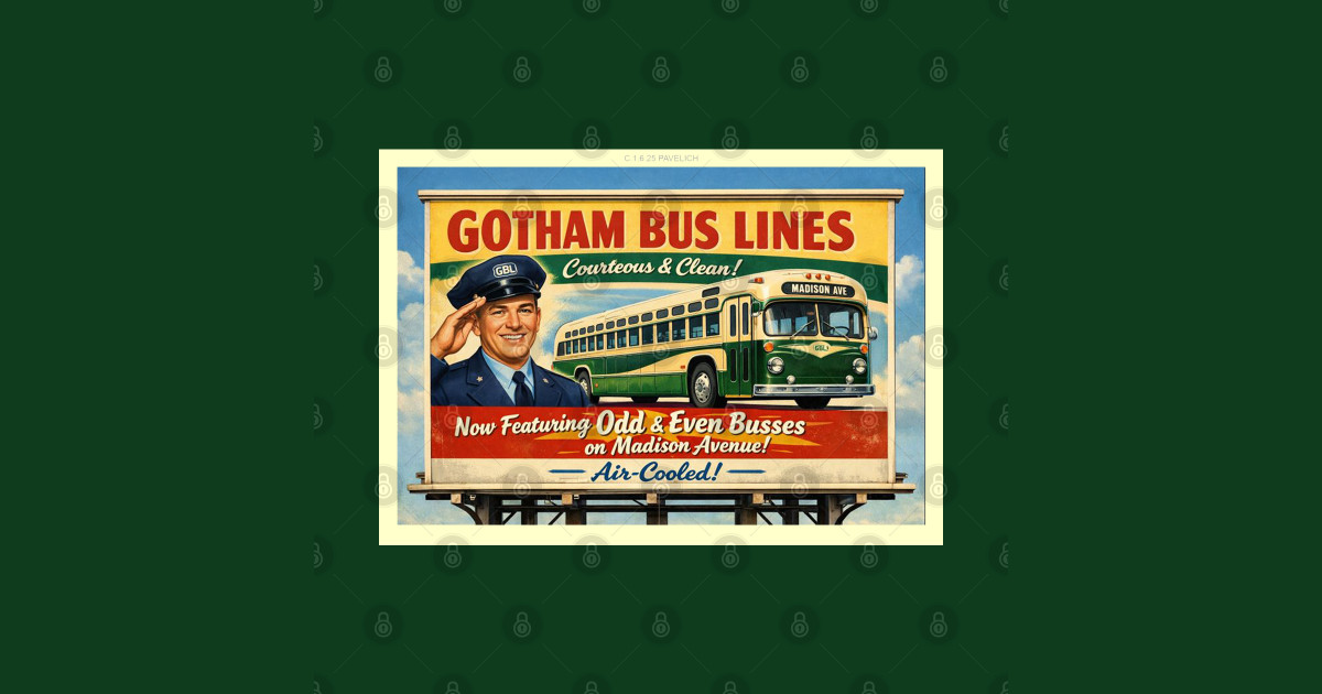 Gotham Bus Lines Postcard - The Honeymooners - T-Shirt | TeePublic