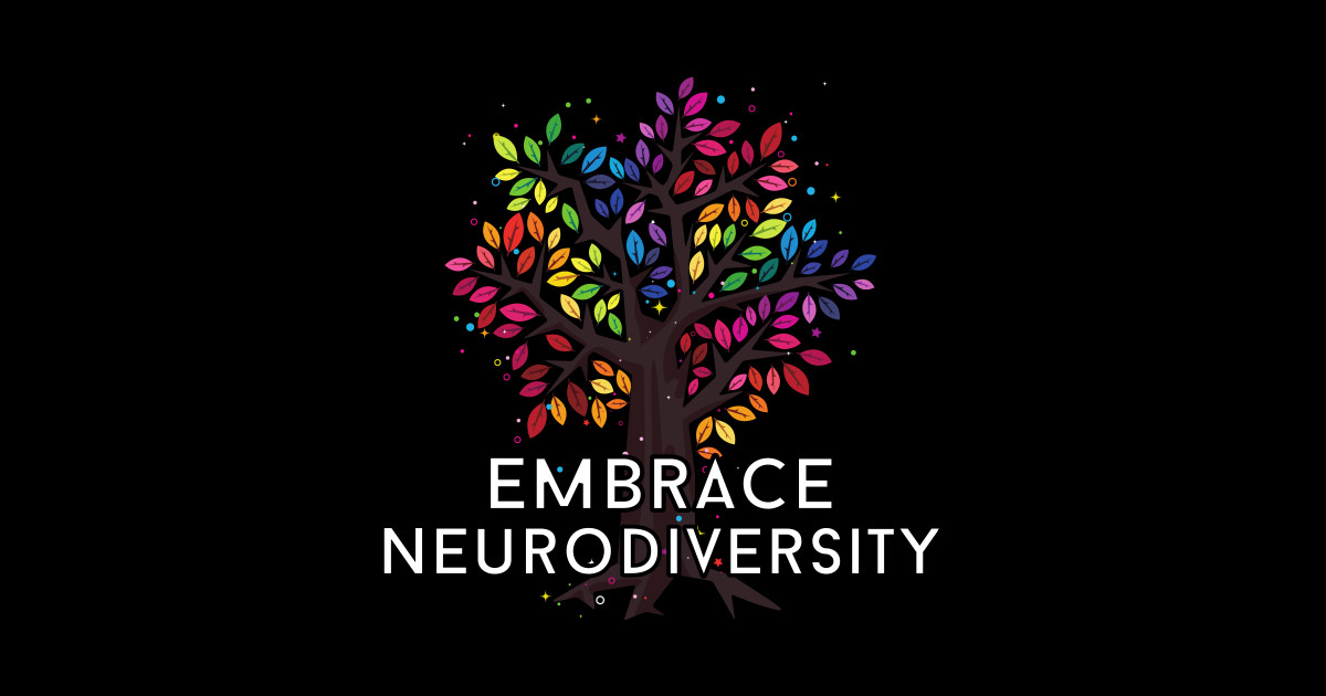 Neurodiversity Tree Tee - Neurodiversity - Posters and Art Prints ...