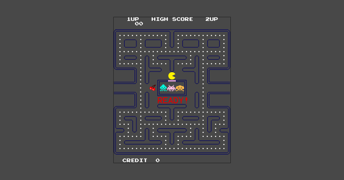 Pacman invaders ! - Gamer - T-Shirt | TeePublic