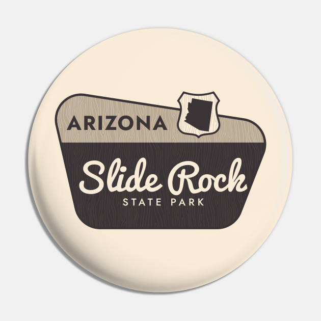 Slide Rock State Park Arizona Welcome Sign - Slide Rock State Park ...