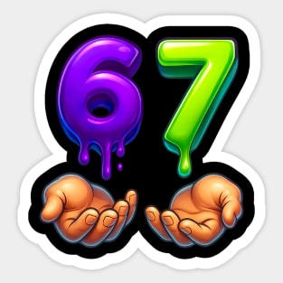 Six Seven Teacher 6 7 Meme Stickers for Sale | TeePublic