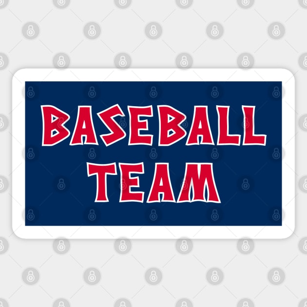 CLE Baseball Team - Navy 1 - Cleveland - Sticker | TeePublic
