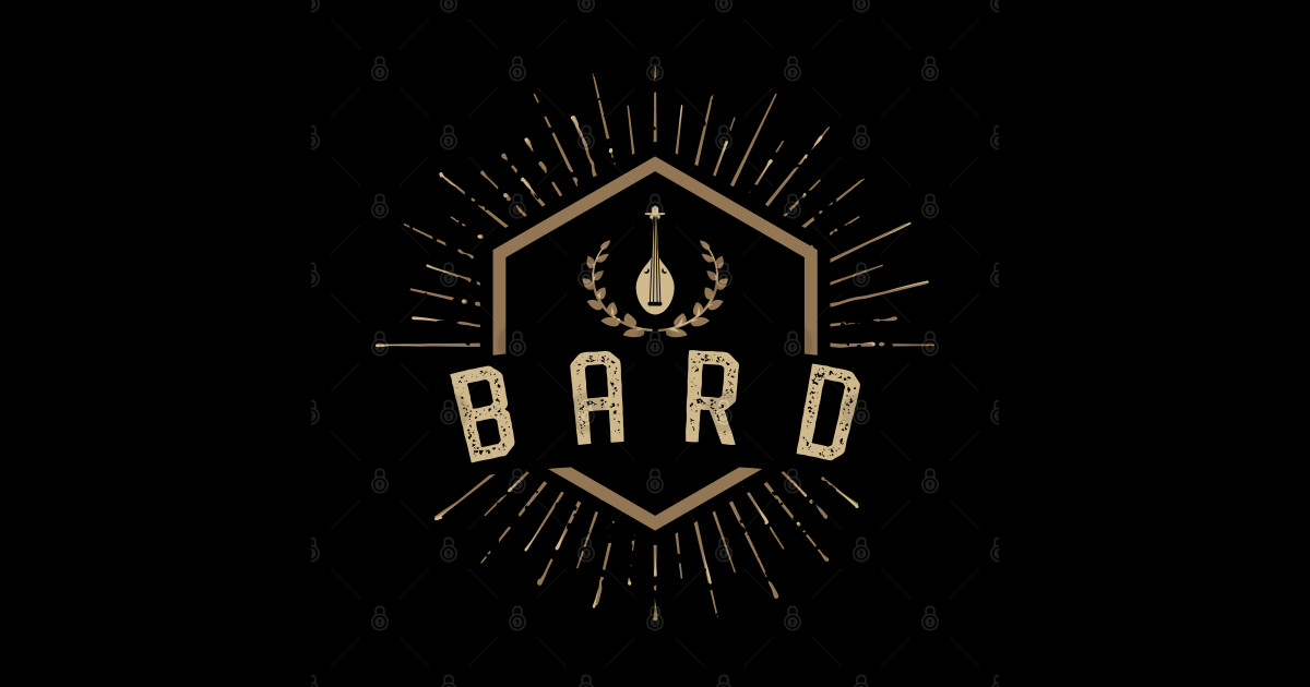 Bard Character Class Tabletop Roleplaying RPG Gaming Addict - Dungeons ...