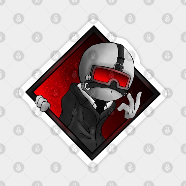 Madness combat AAHW MAG AGENT V4 grunt art - Madness Combat - Magnet ...