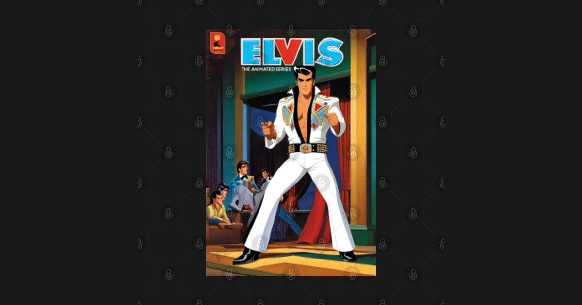 Tce The Animated Series Elvis T Shirt Teepublic