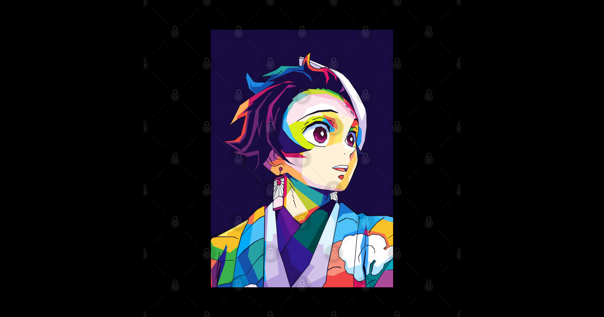Tanjiro Demon slayer - Demon Slayer - Sticker | TeePublic