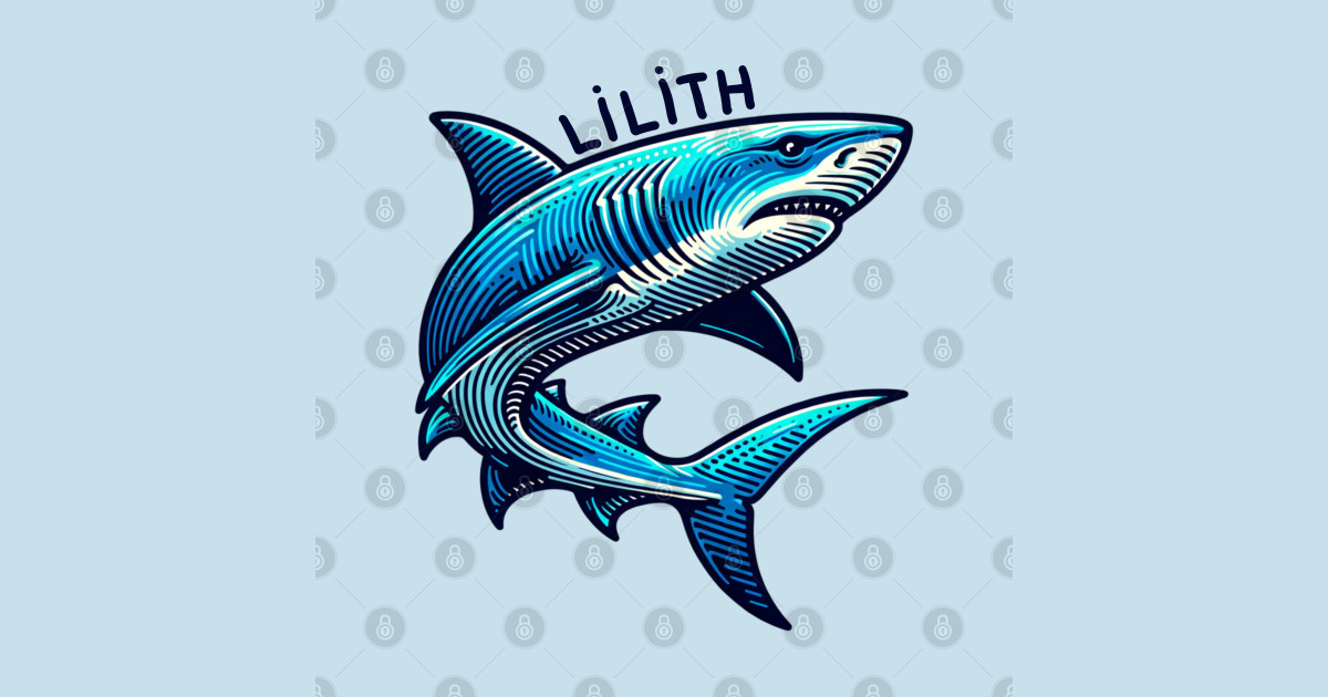 Lilith Shark Under Paris - Under Paris - T-Shirt | TeePublic