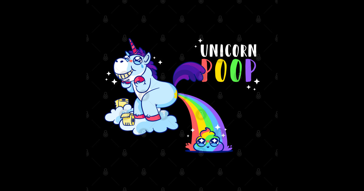 Unicorn Poop - Unicorn Poop - Sticker | TeePublic