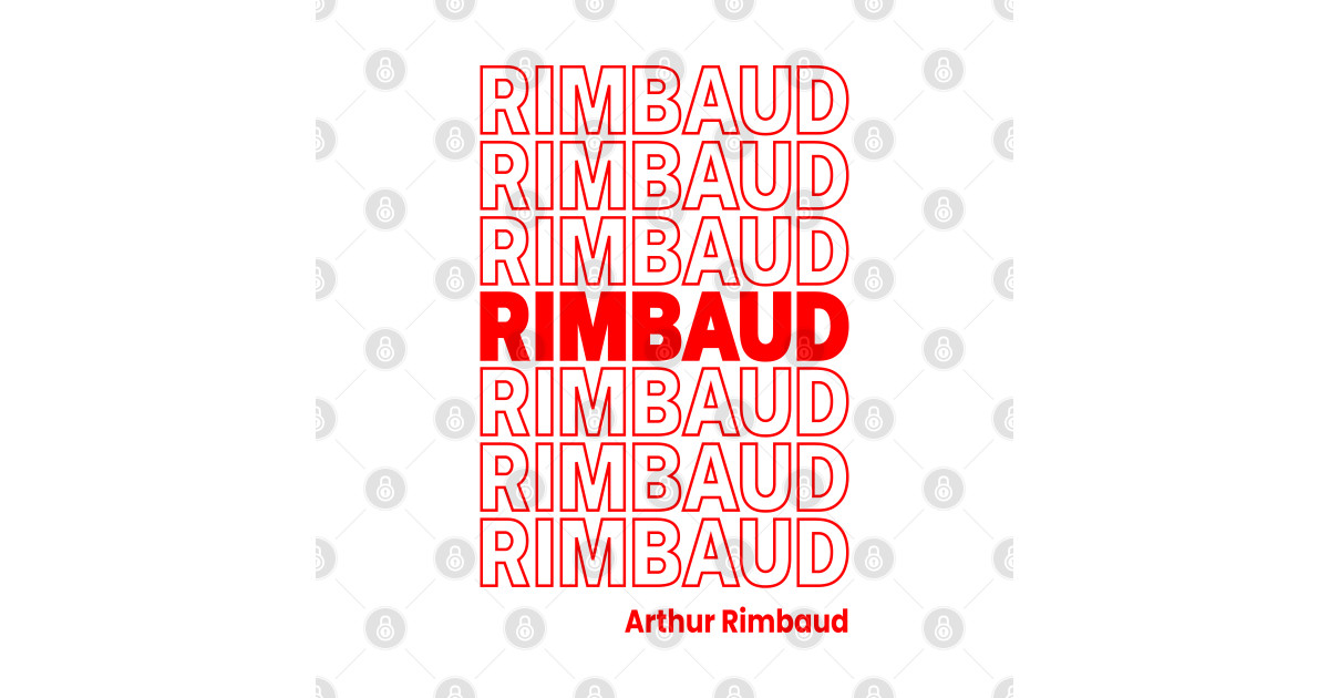 Arthur Rimbaud Thank You - Arthur Rimbaud - T-Shirt | TeePublic