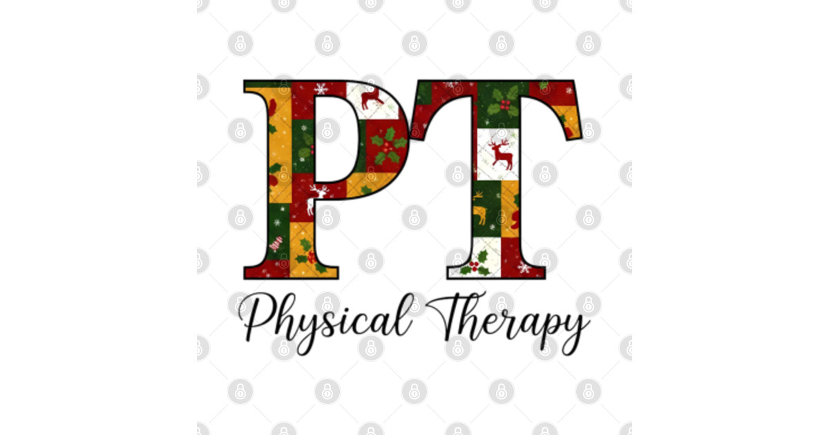 Physical Therapy Christmas Quilt Pattern - Physical Therapy - T-Shirt ...