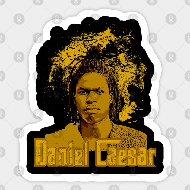 Daniel caesar \ rapper - Rapper - Sticker | TeePublic