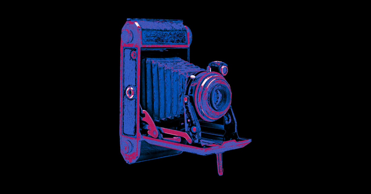 Vintage camera #6 - Vintage Camera - Sticker | TeePublic