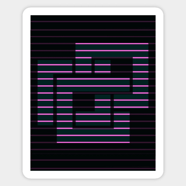 Glitch Logo - Twitch - Sticker | TeePublic