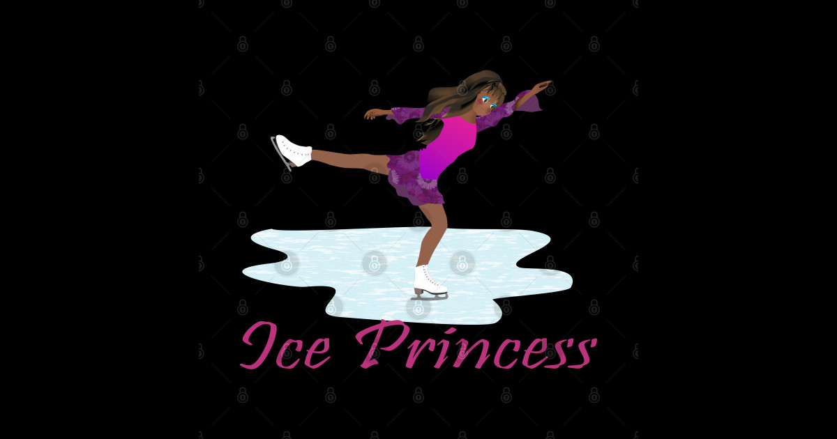 Ice Princess Anime Figure Skater - Figure Skater - Sticker | TeePublic