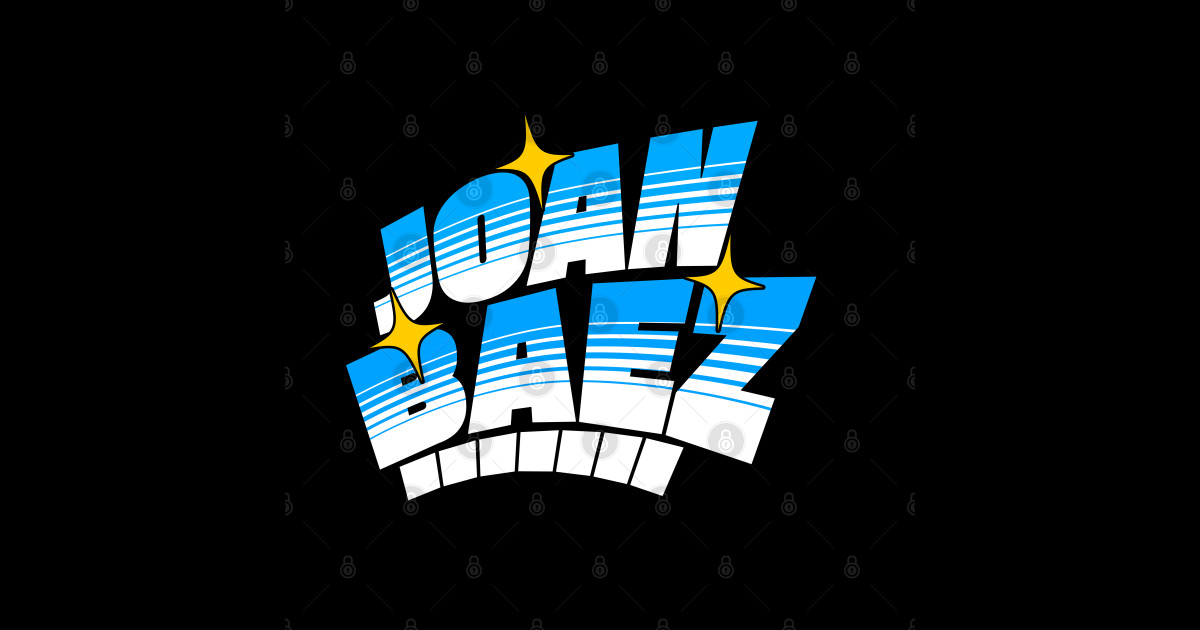 Joan Baez // Star - Joan Baez - Sticker | TeePublic