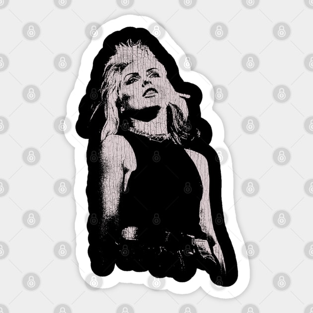 VINTAGE BLONDIE BAND 90S - Blondie Band - Sticker | TeePublic