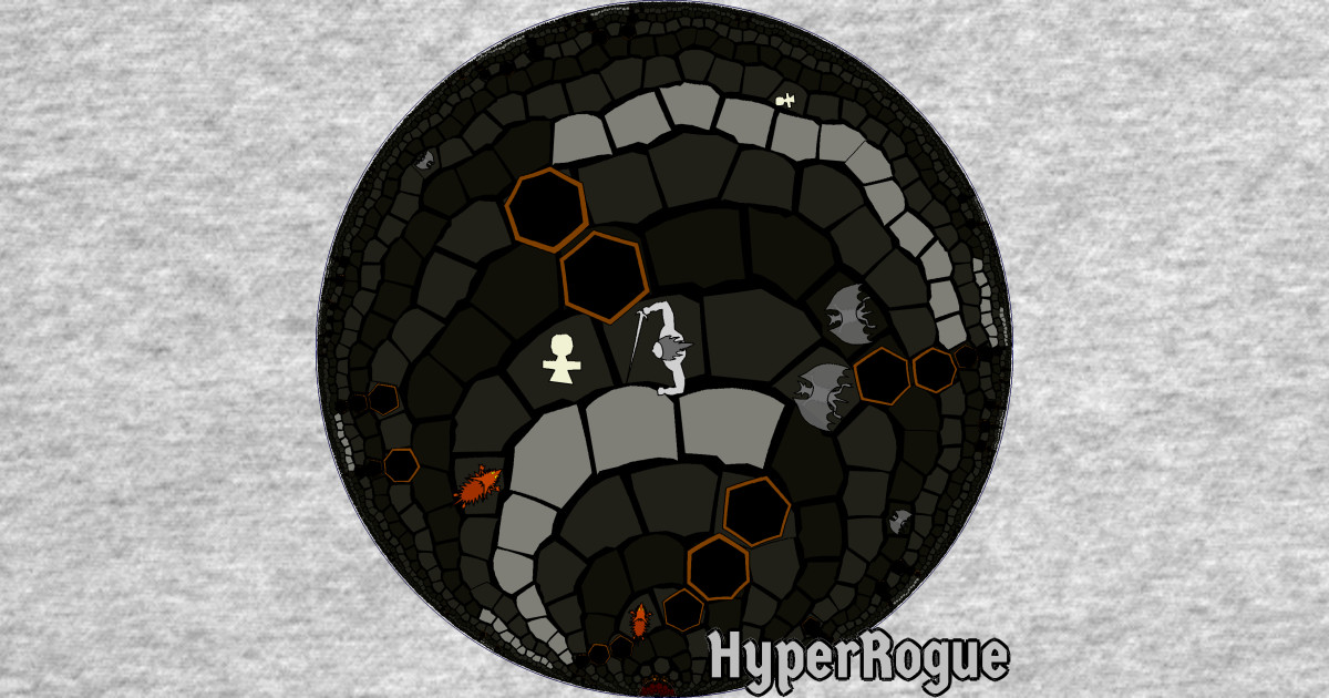 HyperRogue Ivory Tower - Roguelike - T-Shirt | TeePublic