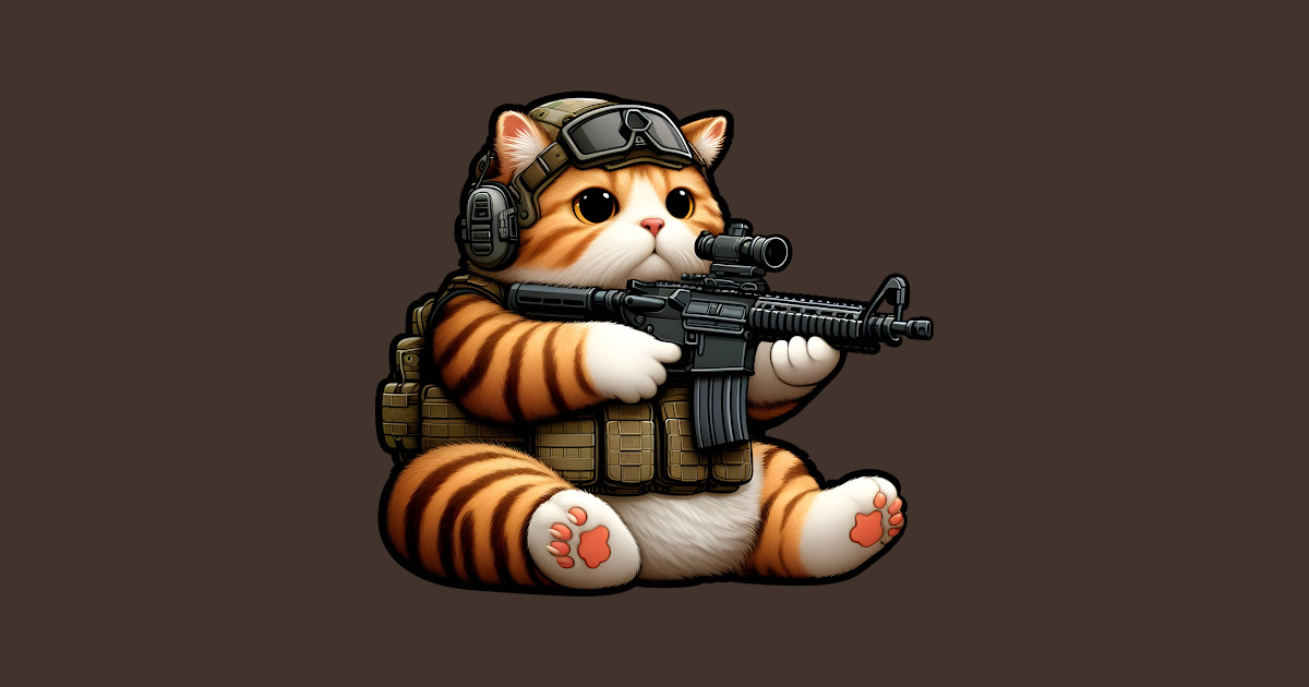 Tactical Tiger - Tiger - T-Shirt | TeePublic