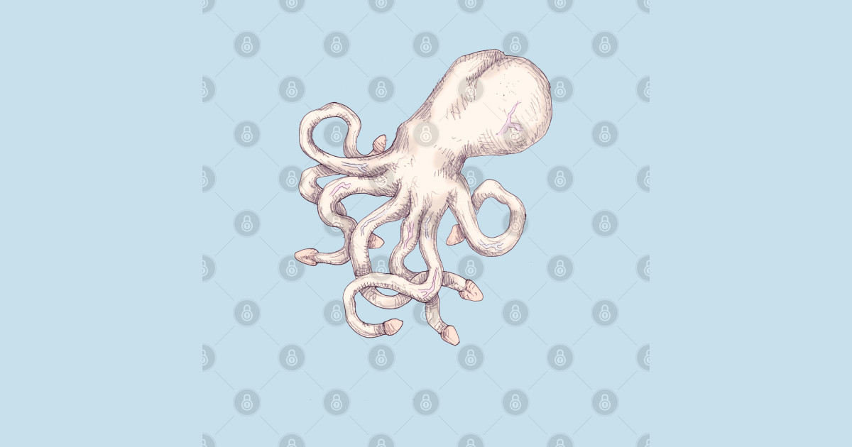 Cocktopus - Penis - Pillow | TeePublic