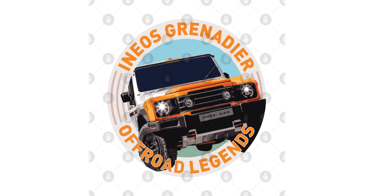 4x4 Offroad Legends: Ineos Grenadier (Scottish white/orange ...