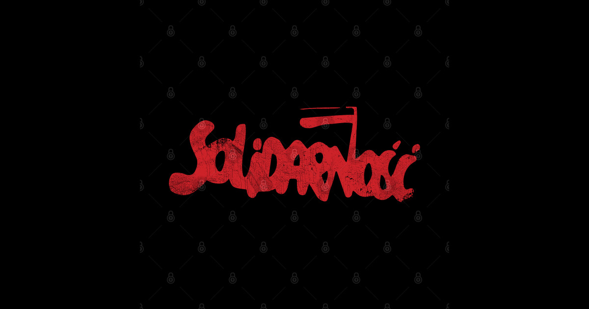 Solidarnosc ---- 80s Polish Trade Union - Solidarity - Sticker | TeePublic