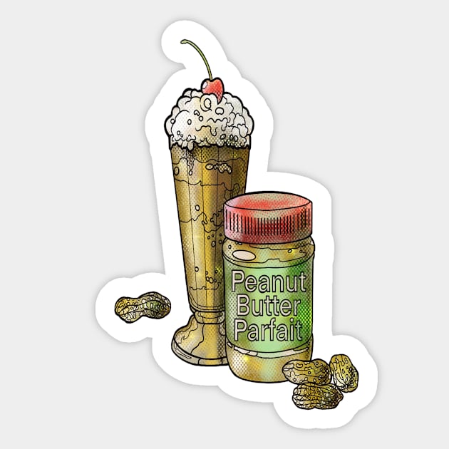 Peanut Butter Parfait - Weed Strain - Sticker | TeePublic