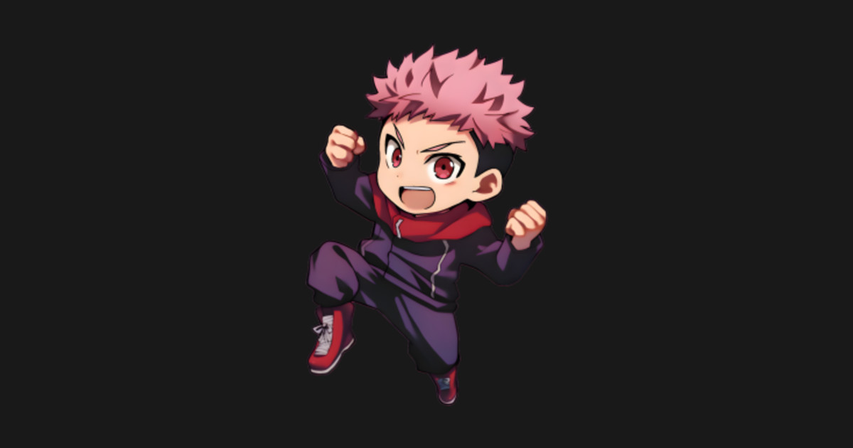 Chibi Yuji Itadori - Jujutsu Kaisen - T-Shirt | TeePublic