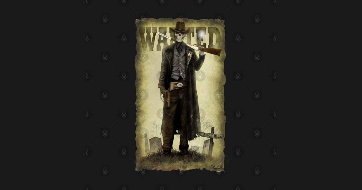 Wanted - Horror - T-Shirt | TeePublic