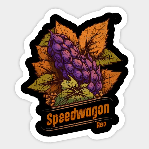 Vintage Reo Speedwagon - Save The Plant - Reo Speedwagon - Sticker ...