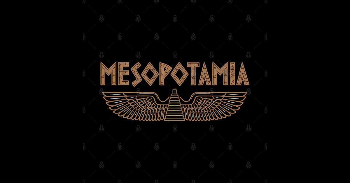 Ancient Mesopotamia Symbol - Mesopotamia - Sticker | TeePublic