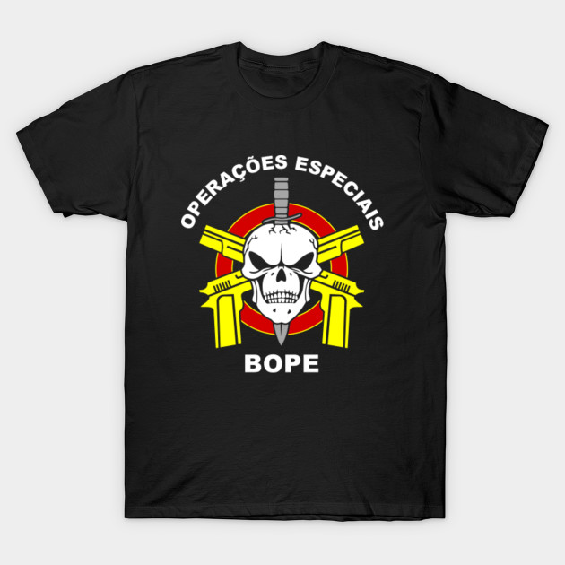 BOPE Batallon Ops Policiales Especiais - Bope - T-Shirt | TeePublic