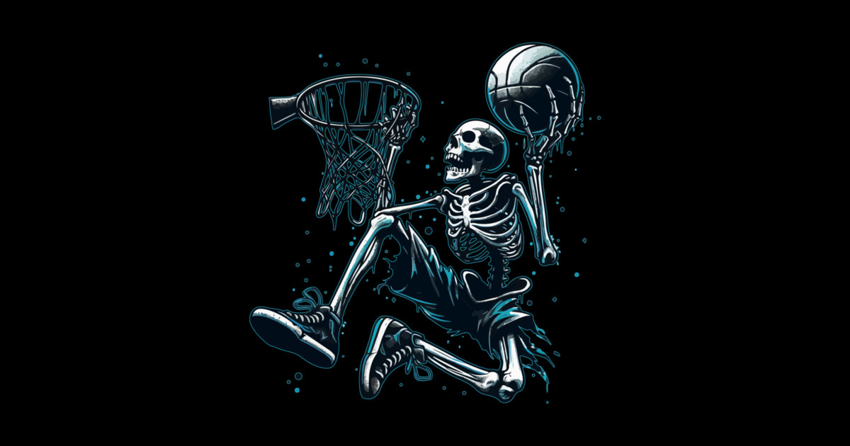 Spooky Season Skeleton Basketball - Spooky Season Skeleton Basketball ...
