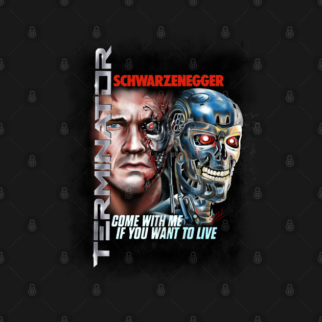 The terminator Artwork - The Terminator - T-Shirt sold by Bard's Tale ...