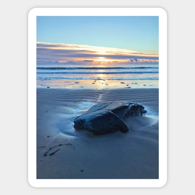 The Big Strand Islay Beach Print - Islay - Sticker | TeePublic