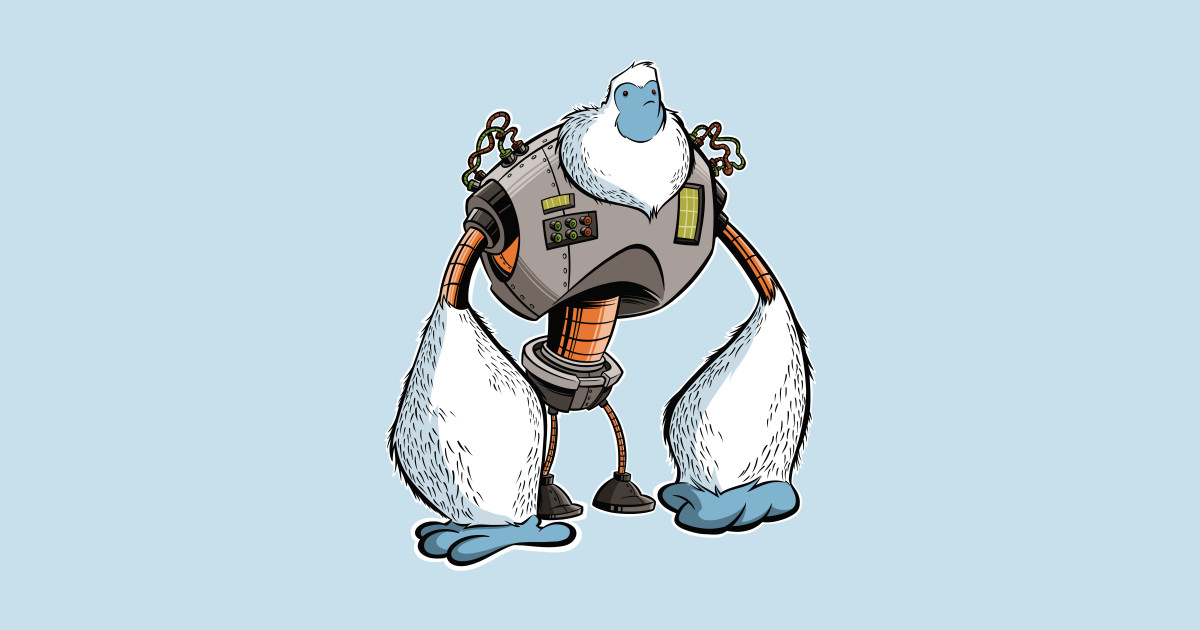 Yeti-Bot - Yeti - T-Shirt | TeePublic