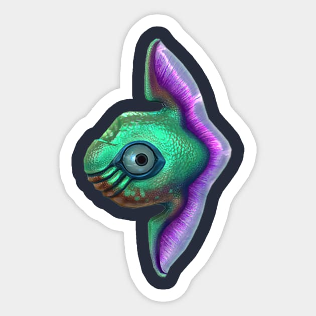 Reginald Fish - Subnautica - Sticker | TeePublic