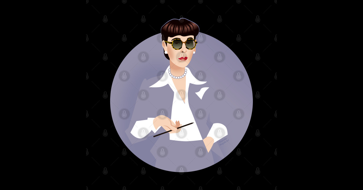Edith - Edith Head - Sticker | TeePublic