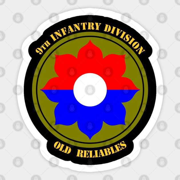 9th Infantry Division - 9th Infantry Division - Sticker | TeePublic